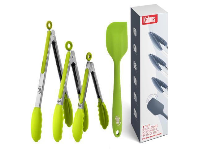 Click here for Kaluns Kitchen Tongs  Set of 3 Silicone Tipped Ton... prices