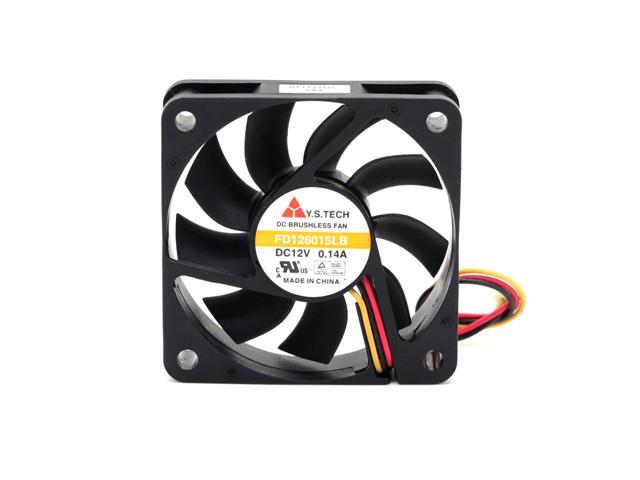 Click here for Y. S Tech FD126015LB 6015 6cm DC 12v 0.14A double... prices