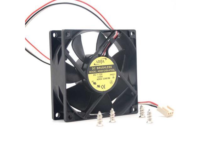 Click here for ADDA AD0812XB-A73GL 12V 0.55A 8025 8CM 80mm winds... prices