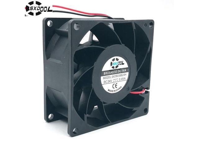 Click here for New SXDOOL SXD8038B24H 80X80X38mm 8cm 8038 DC 24V... prices