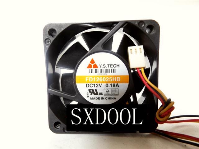 Click here for New original Y. S.TECH FD126025HB 12V 0.18A 6CM 60... prices