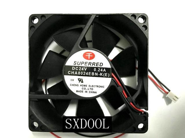 Click here for New SUPERRED 8025 CHA8024EBN-K(E) DC24V 0.24A 8cm... prices