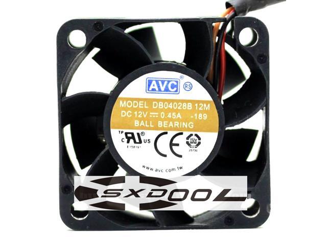 Click here for NEW AVC 4028 DB04028B12M-189 12V 0.45A 4cm three-w... prices