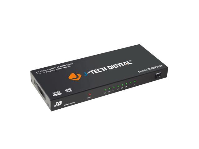 Click here for J-Tech Digital JTD3DSP0108 8-Port HDMI v1.3 1-Inpu... prices