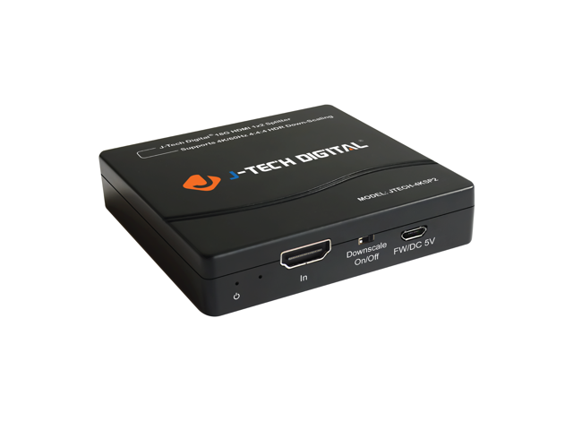 Click here for J-Tech Digital HDMI 2.0 1X2 Splitter MRO Downscale... prices