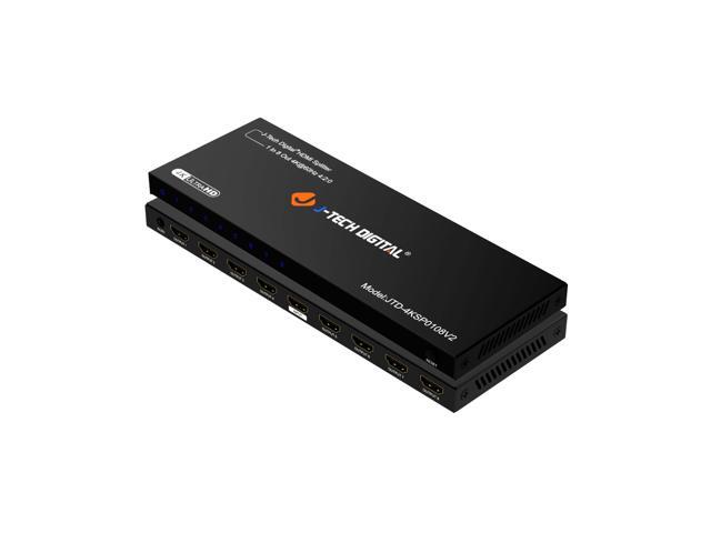Click here for J-Tech Digital 4K 1x8 HDMI Splitter 1 In 8 Out  4K... prices