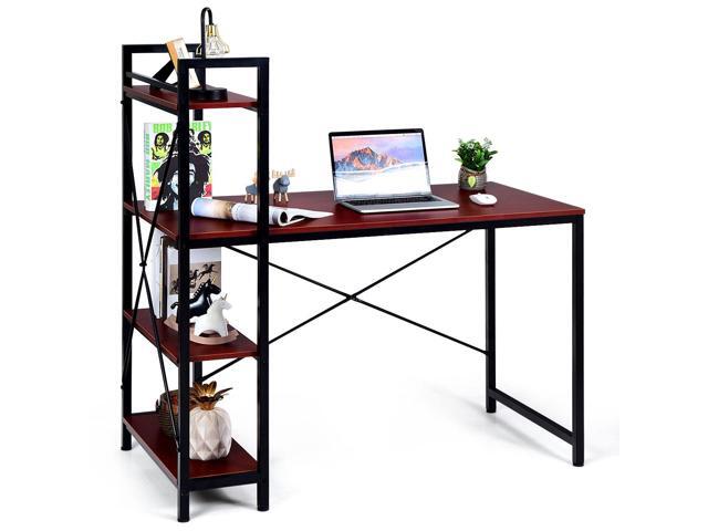 Click here for Costway 47.5 Compact Computer Desk With 4-Tier Sto... prices