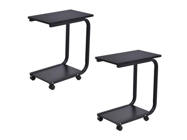 Click here for Set of 2 Coffee Sofa Side End Table Snack Stand Ro... prices