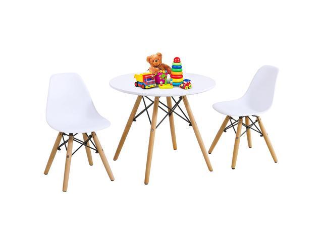 Click here for Kids Mid-Century Modern Dining Table Set Round Tab... prices