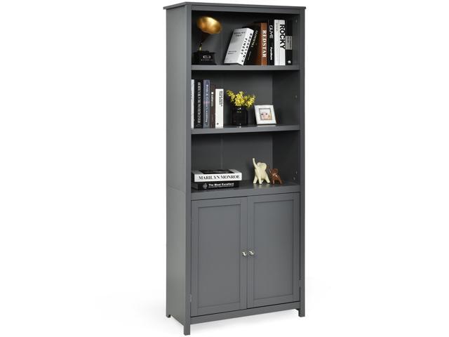 Click here for Costway Bookcase Shelving Storage Wooden Cabinet U... prices