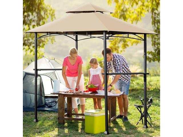 Click here for Costway 8 x 5 Outdoor Patio Barbecue Grill Gazebo... prices
