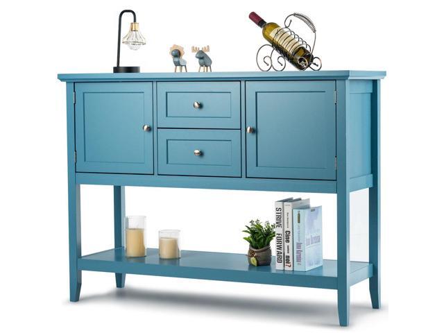 Click here for Costway Sideboard Buffet Table Wooden Console Tabl... prices