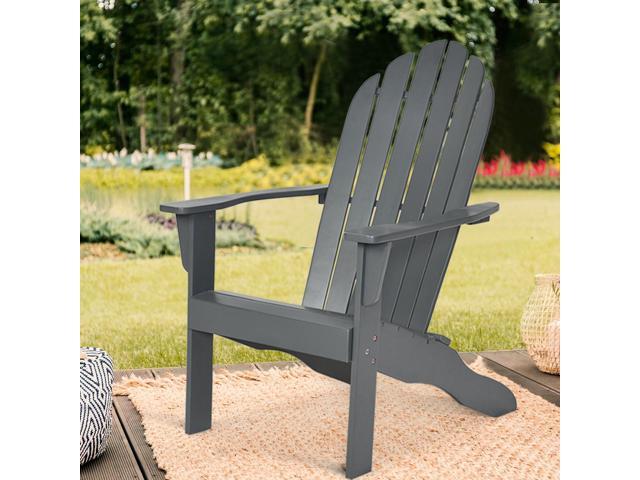 Click here for Costway Outdoor Adirondack Chair Accent Chair Soli... prices
