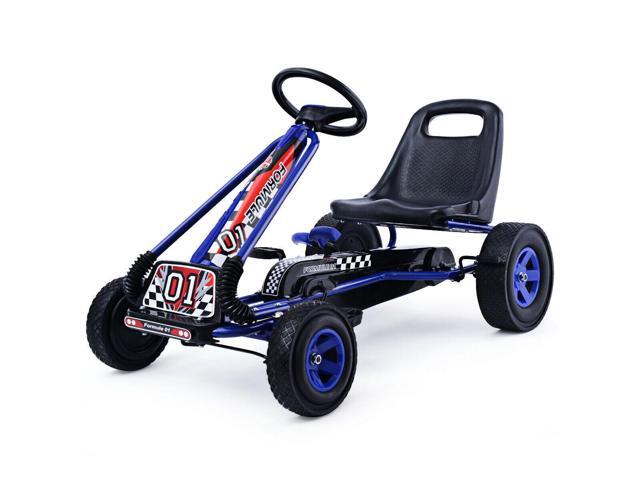 Click here for Costway 4 Wheels Kids Ride On Pedal Powered Bike G... prices