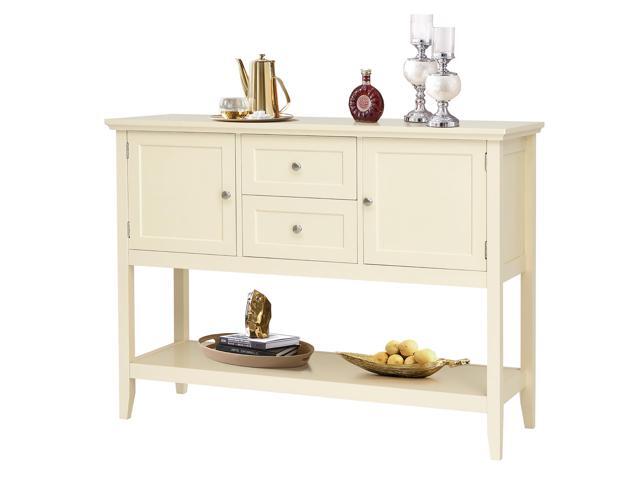 Click here for Costway Sideboard Buffet Table Wooden Console Tabl... prices