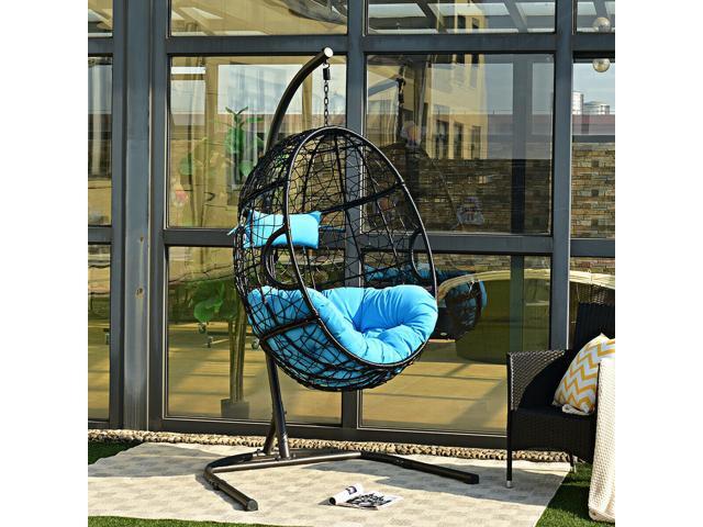 Click here for Hammock Chair with Stand Hanging Cushioned Swing E... prices