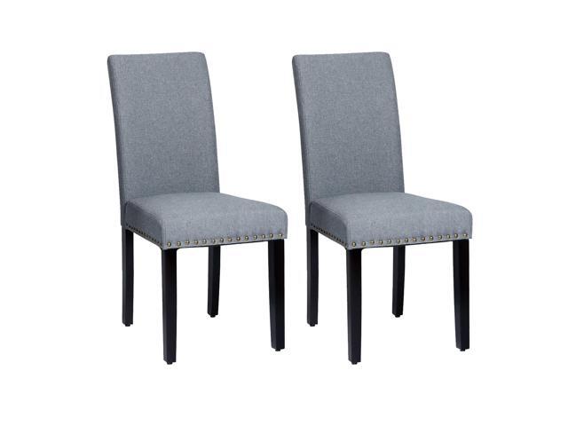 Click here for Costway Set of 2 Fabric Dining Chairs Upholstered... prices