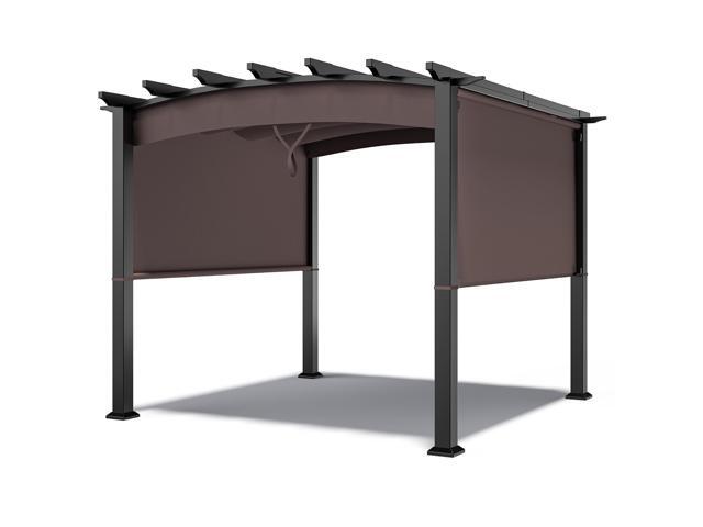 Click here for Costway 10 x 10ft Patio Pergola Gazebo Sun Shade S... prices
