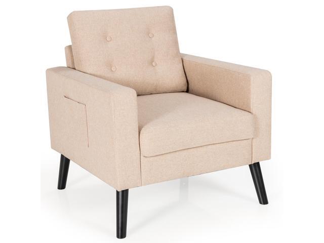 Click here for Costway Modern Accent Armchair Upholstered Single... prices