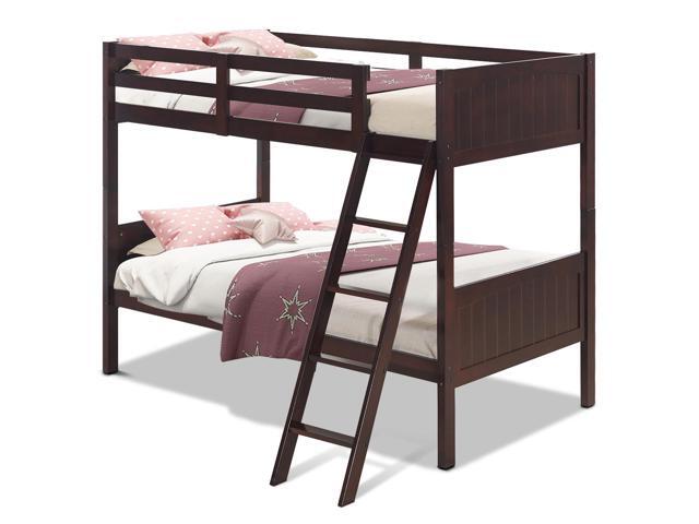 Click here for Wooden Twin Over Twin Bunk Beds Convertible 2 Indi... prices