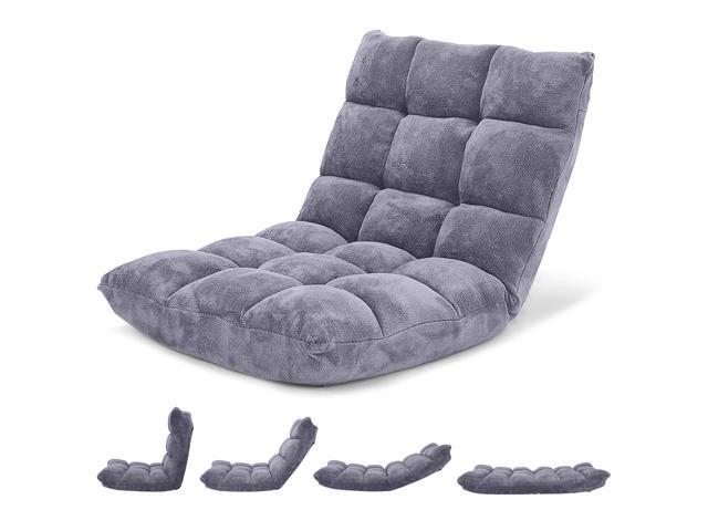 Click here for Adjustable 14-Position Floor Chair Folding Gaming... prices