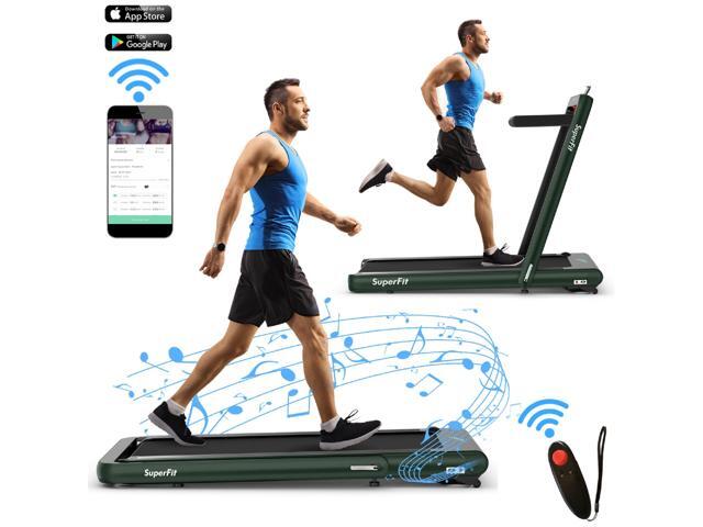 Click here for SuperFit 4.75HP 2 In 1 Folding Home Treadmill with... prices