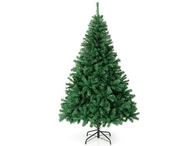 Click here for Costway 6FT PVC Christmas Tree 1000 Tips Hinged So... prices