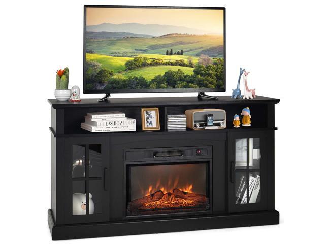 Click here for Costway 58 Fireplace TV Stand W/ 1400W Electric Fi... prices