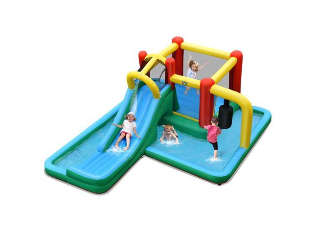 Click here for Costway Slide Water Park Climbing Bouncer Pendulum... prices