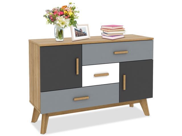 Click here for Costway Free-standing Storage Cabinet Modern Floor... prices