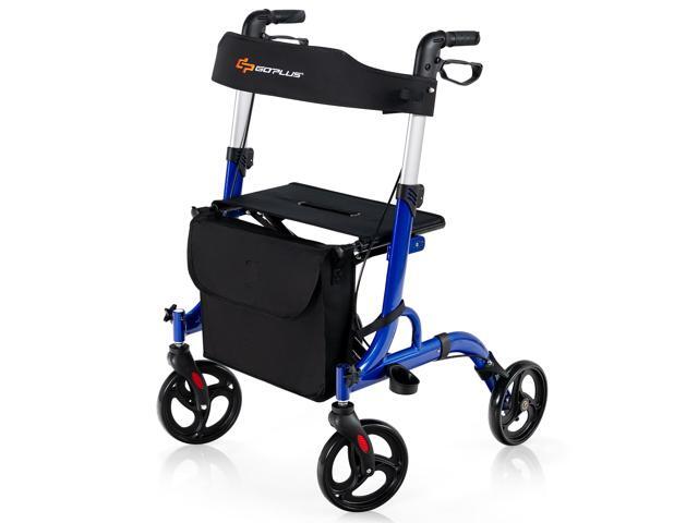 Click here for Costway Rollator Walker w/ Seat  Folding Aluminum... prices