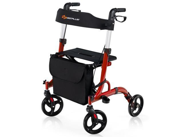 Click here for Costway Rollator Walker w/ Seat  Folding Aluminum... prices