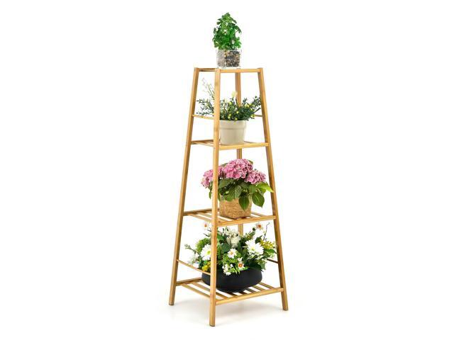Click here for Costway Bamboo Tall Plant Stand Pot Holder Display... prices