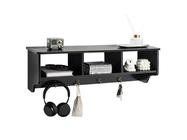 Click here for Costway Wooden Wall Mounted Coat Rack Hanging Cubb... prices