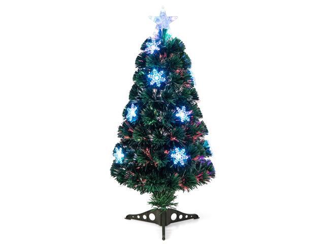 Click here for Costway 3FT Pre-Lit Fiber Optic Artificial Christm... prices
