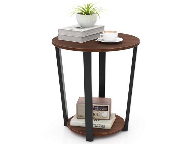 Click here for Costway Industrial End Table Sofa Side Table Night... prices