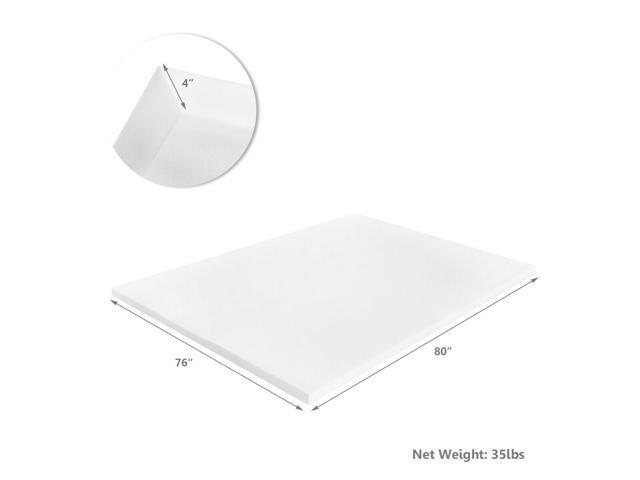 Click here for 4 King Size Memory Foam Mattress Pad  Bed Topper 8... prices