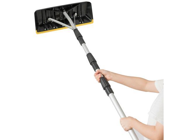Click here for 21FT Telescoping Snow Roof Rake Large Poly Blade A... prices