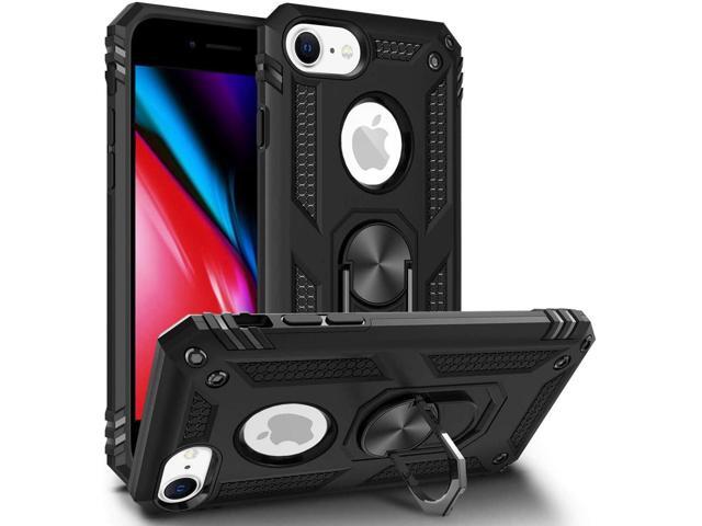 Click here for Armor Ring Finger Loop Hybrid Case for iPhone SE (... prices