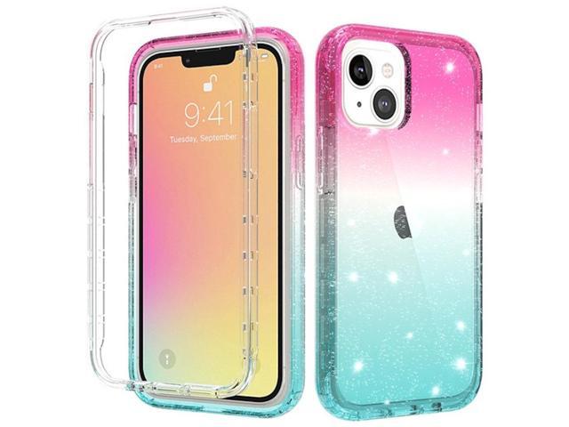 Click here for Color Gradient Sheer Sparkle Case for iPhone 13 -... prices