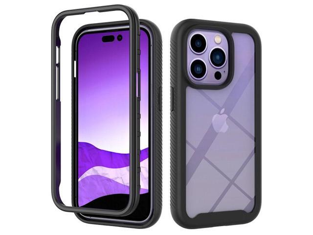 Click here for Transparent Hybrid Case for iPhone 14 Pro - Black prices