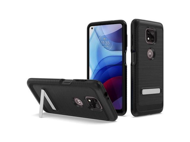 Click here for Brushed Textured Dual Layer Hybrid Case with Kicks... prices