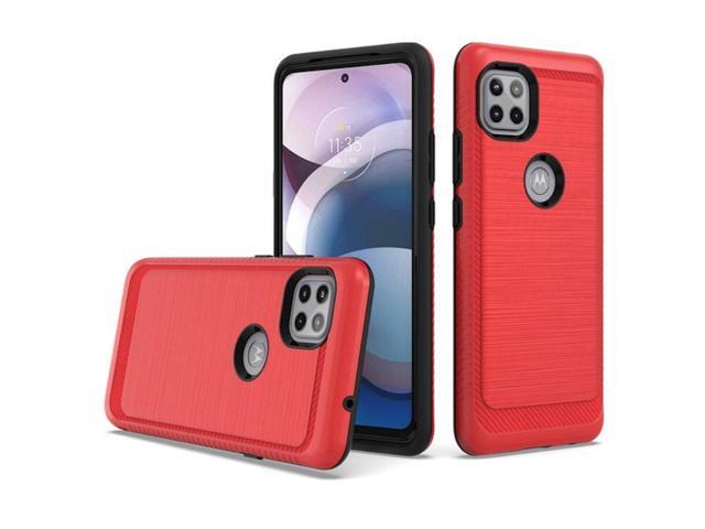 Click here for Brushed Textured Dual Layer Hybrid Case for Motoro... prices