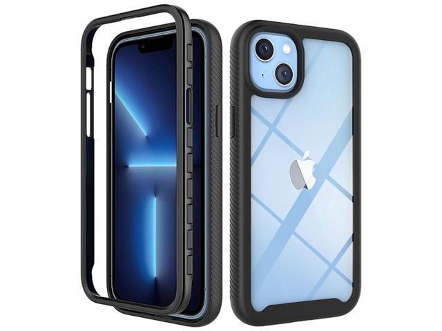 Click here for Transparent Hybrid Case for iPhone 14 Plus - Black prices