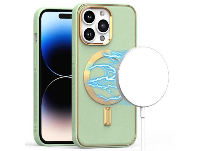 Click here for MagSafe Compatible Leather Hybrid Case for iPhone... prices