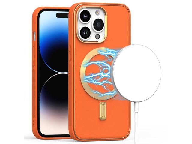 Click here for MagSafe Compatible Leather Hybrid Case for iPhone... prices