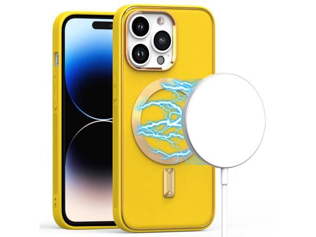 Click here for MagSafe Compatible Leather Hybrid Case for iPhone... prices