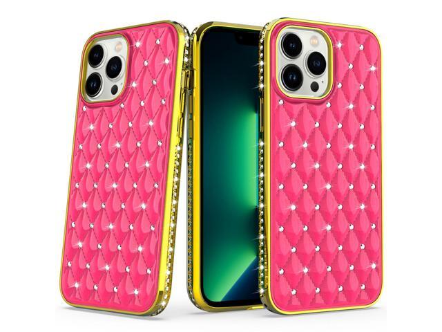 Click here for Luxurious Quilted Diamond Case for iPhone 14 - Hot... prices