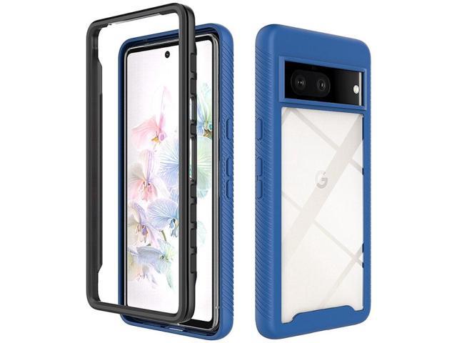 Click here for Transparent Hybrid Case for Google Pixel 7 - Blue prices