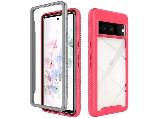 Click here for Transparent Hybrid Case for Google Pixel 7 - Pink prices